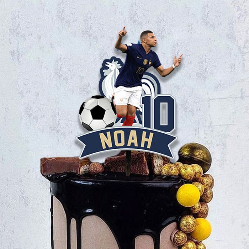 Soccer Cake Topper |kids Cake Topper | Football Cake Topper | Birthday ...