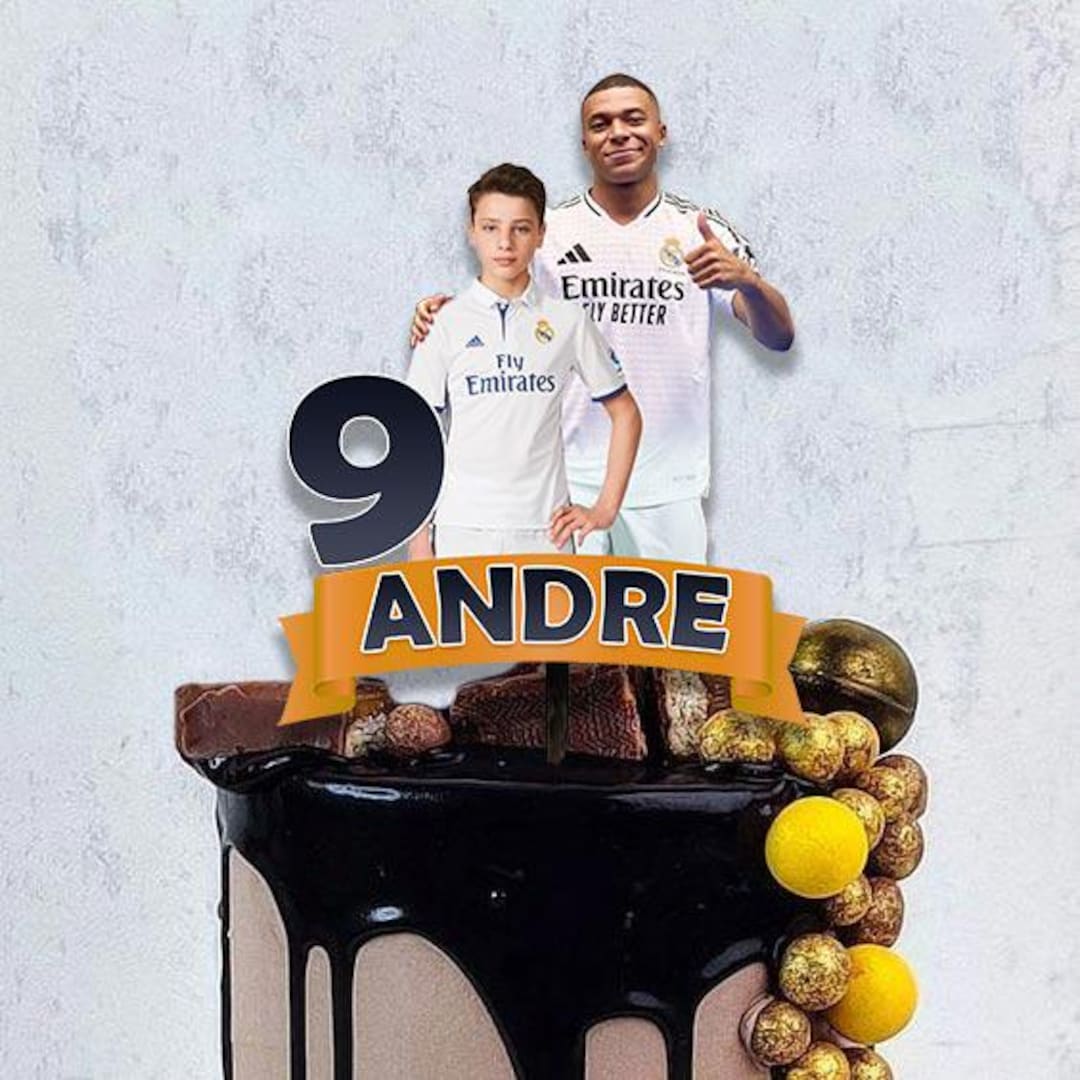 Mbappe Cake Topper - Etsy