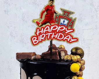 RONALDO CAKE Topper - Etsy