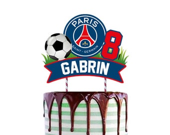 Psg Cake Topper - Etsy UK