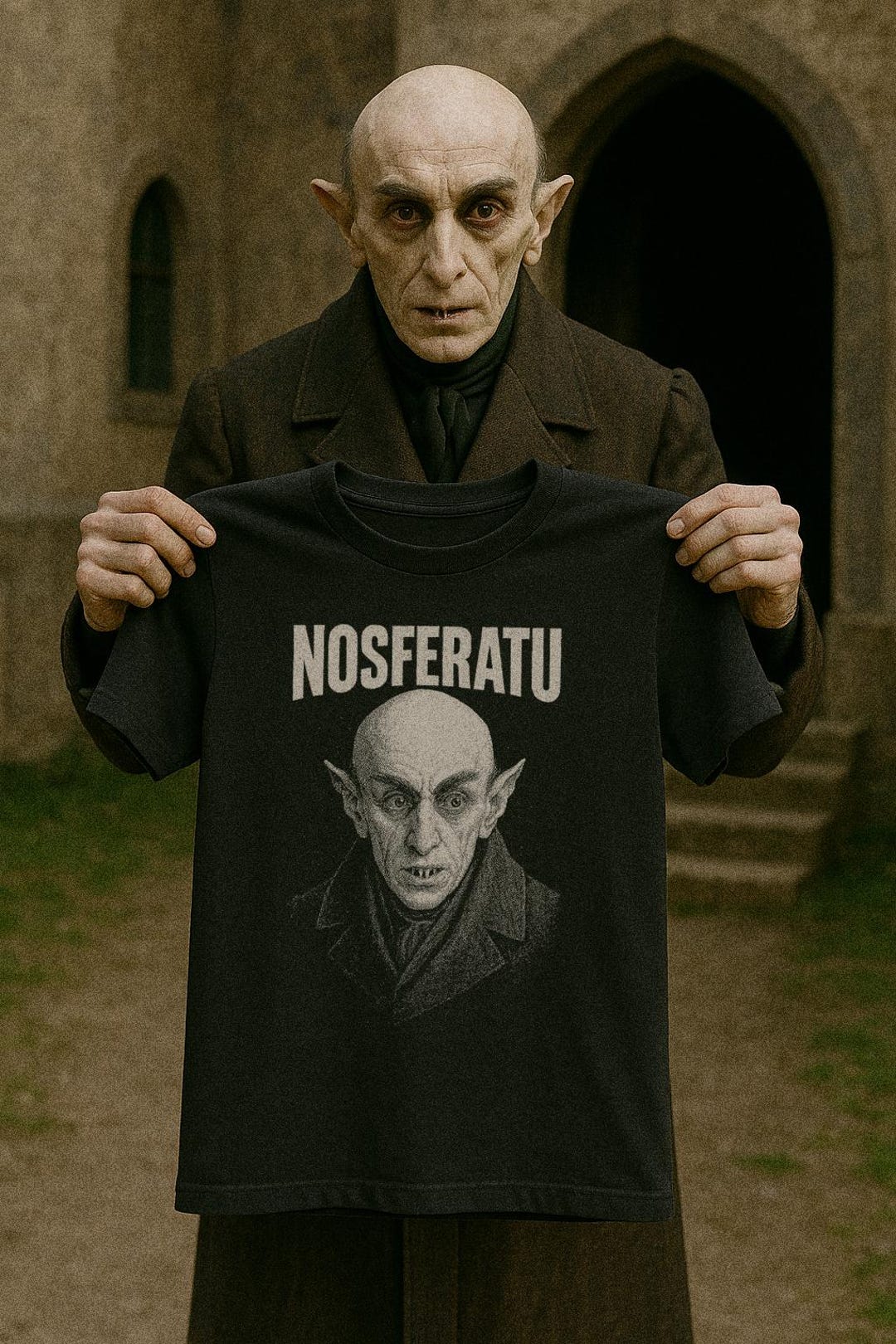 Nosferatu Tee Shirt | 3 Color Classic Monster T-shirt | Horror Style ...