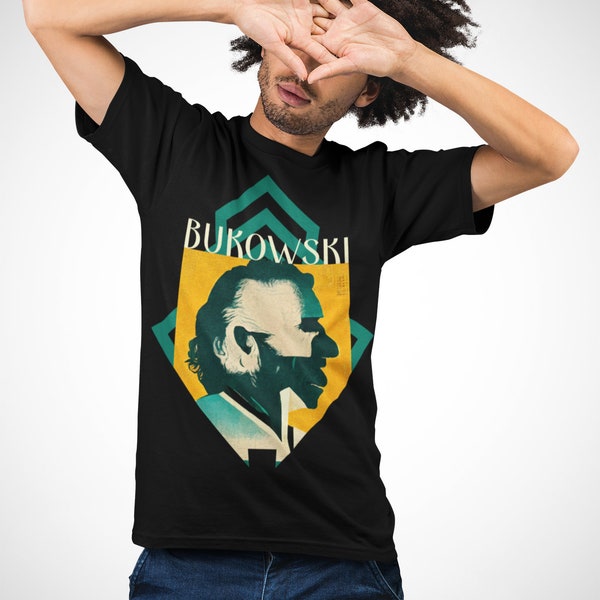 Charles Bukowski Tshirt - Etsy