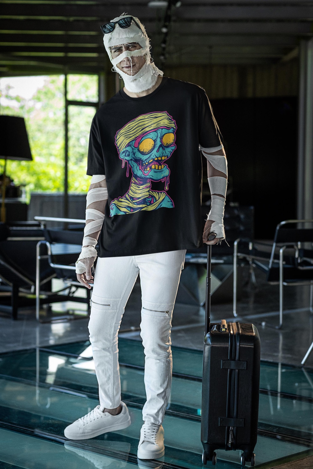 The Mummy Tee Shirt | 3- Color Classic Horror T-shirt | Monster Style ...