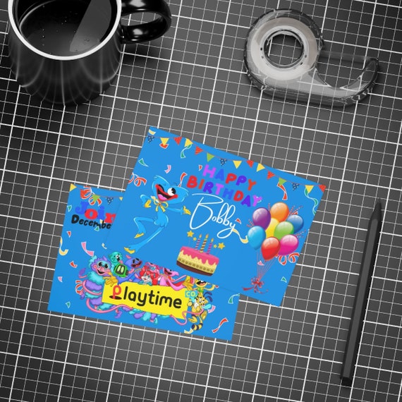 Poppy Playtime Birthday Party Invitation Card Bundles 10 30 - Etsy