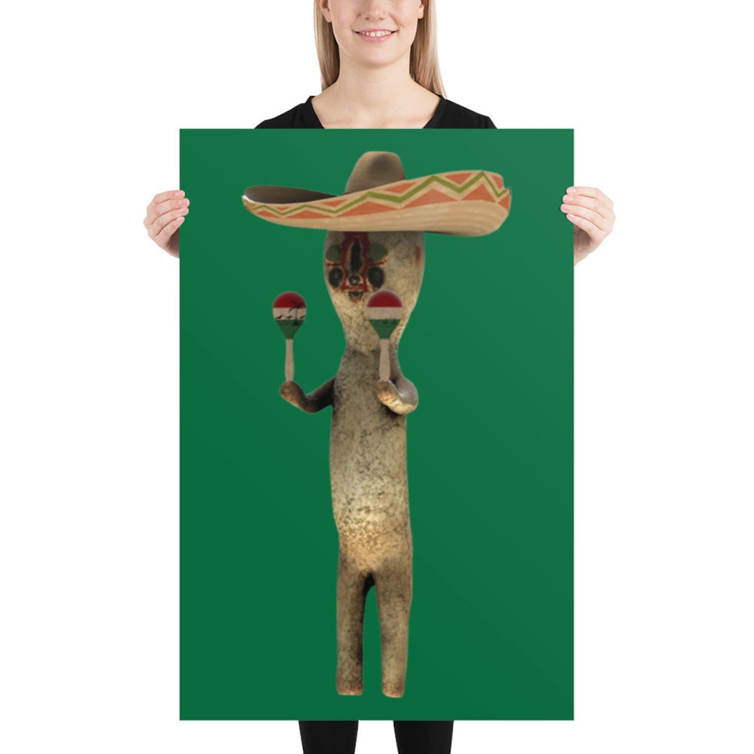 SCP-173 Sombrero Art Print Poster - Etsy