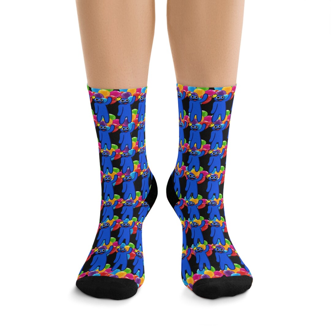 Blue Rainbow Friends Roblox Socks - Etsy