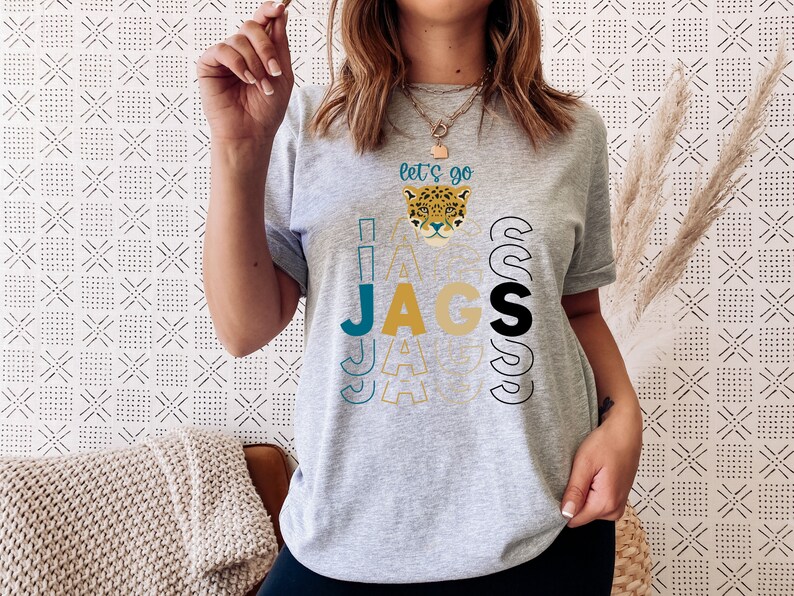 Lets Go Jags Shirt Jags for Life Shirt Jacksonville Jaguars - Etsy