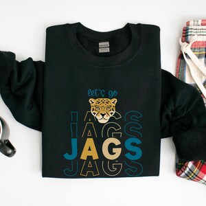 Lets Go Jags Shirt, Jags for Life Shirt, Jaguars Shirt, Jags Football ...
