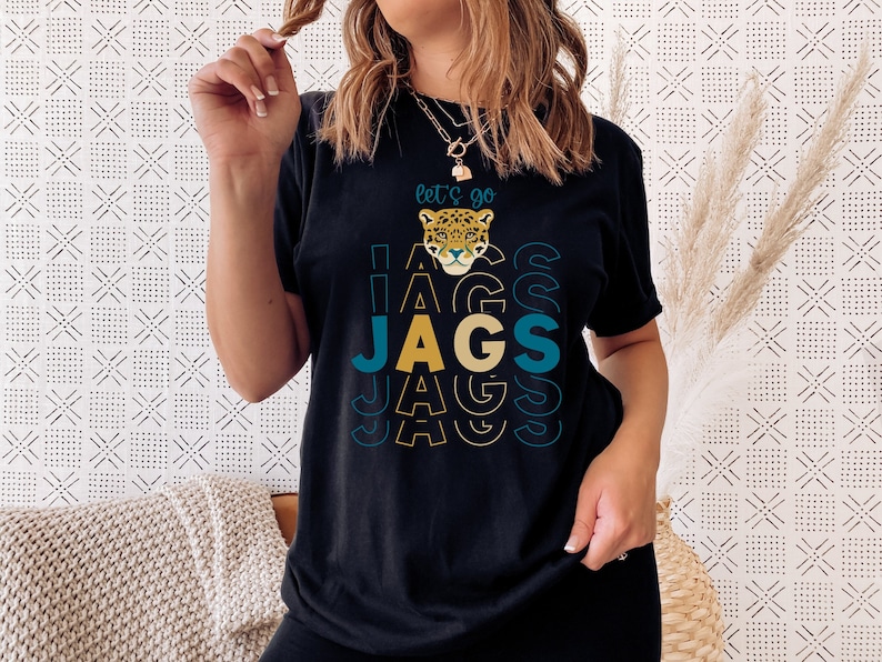 Lets Go Jags Shirt, Jags for Life Shirt, Jaguars Shirt, Jags Football ...