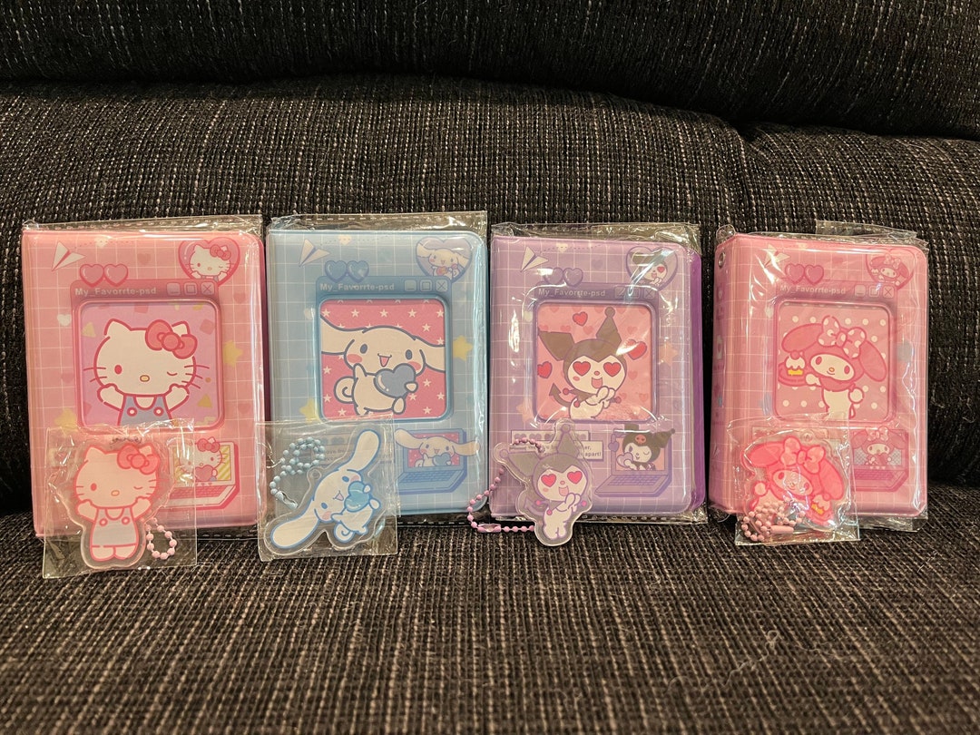 3-inch Sanrio Photo Card Holder Mini Card Binder With Pendant - Etsy