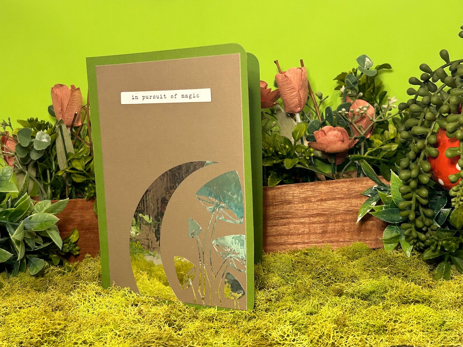 Mushroom Greeting Card Cottagecore Card Thanks All Occasion Card Thank ...