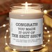 New Job Gift, Congrats on Quitting Your Job Candle, Retirement Gift ...