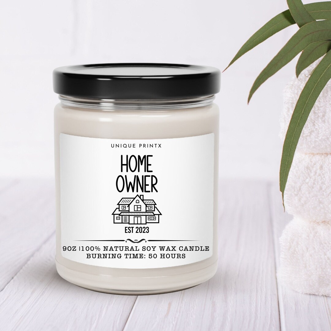 Housewarming Candle, New Memories New Beginnings New Home, New Home ...
