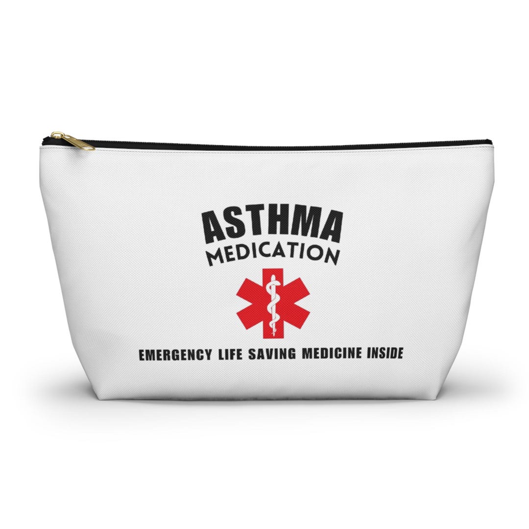 Asthma Medication Bag, Medication Gift, Medical Alert Bag, Epilepsy ...