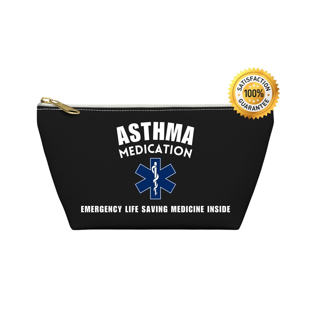 Asthma Medication Bag, Medication Gift, Medical Alert Bag, Epilepsy ...