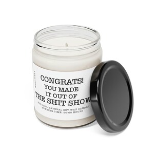New Job Gift, Congrats on Quitting Your Job Candle, Retirement Gift ...