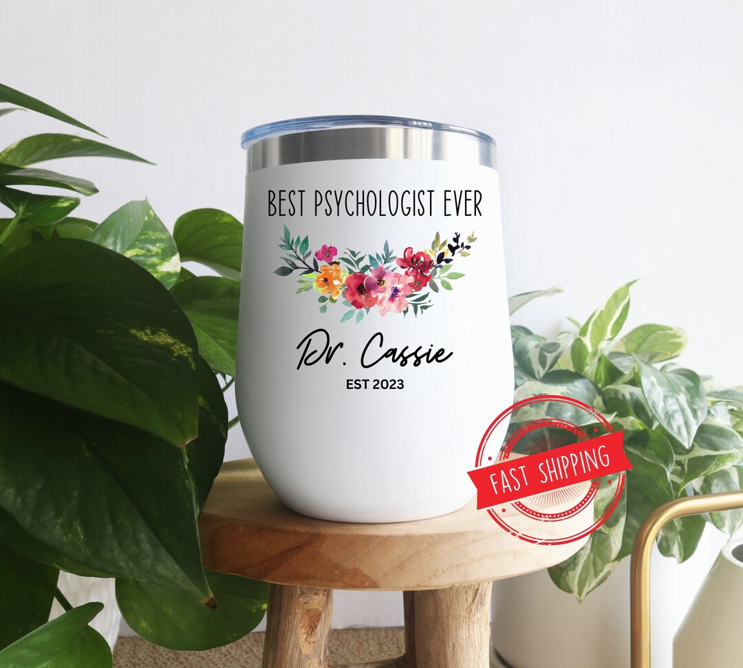 Personalized Psychologist Gift, Psychologist Wine Tumbler, Psychologist ...