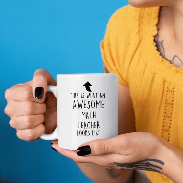 Funny Math Teacher Mug - Etsy