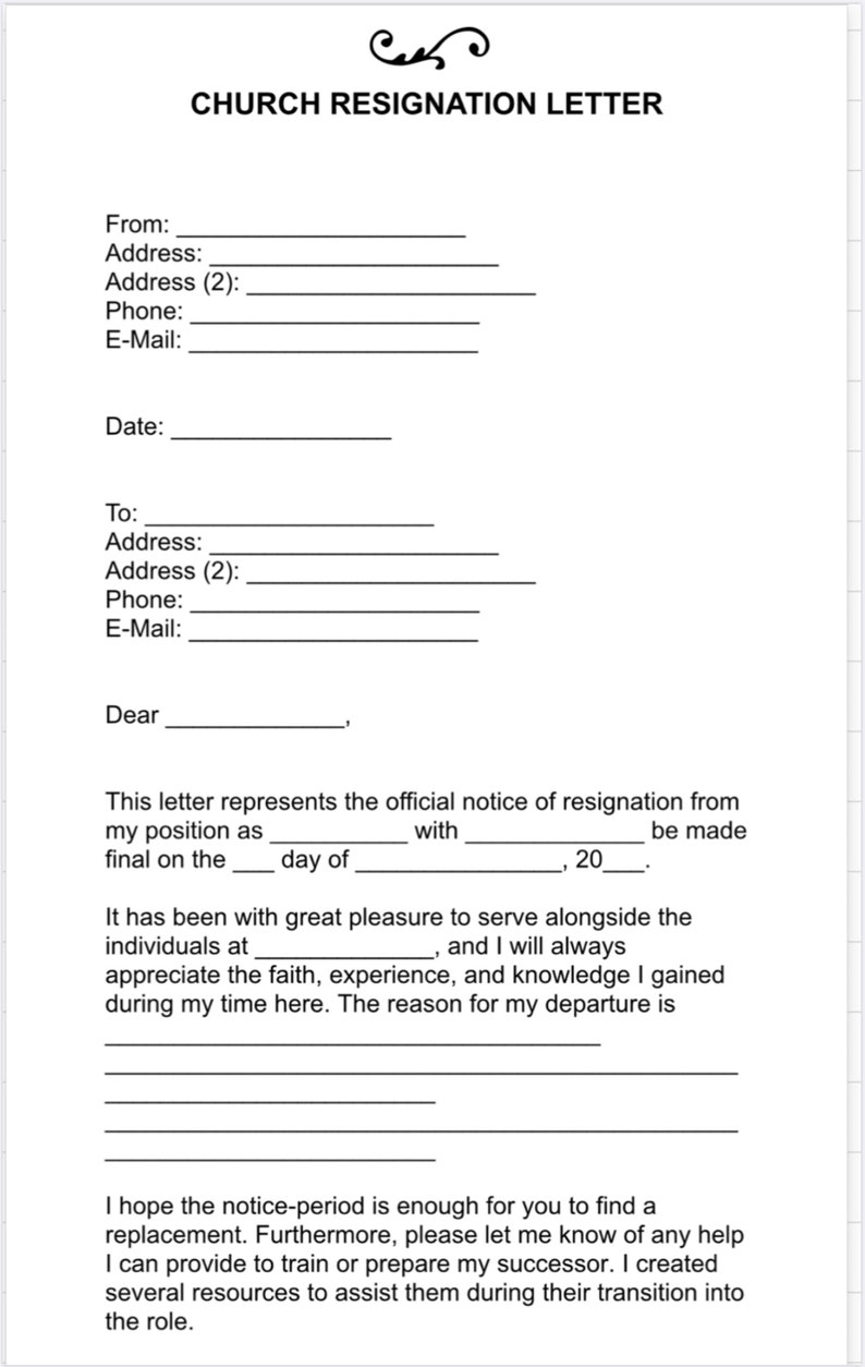 Resignation Letter - Etsy