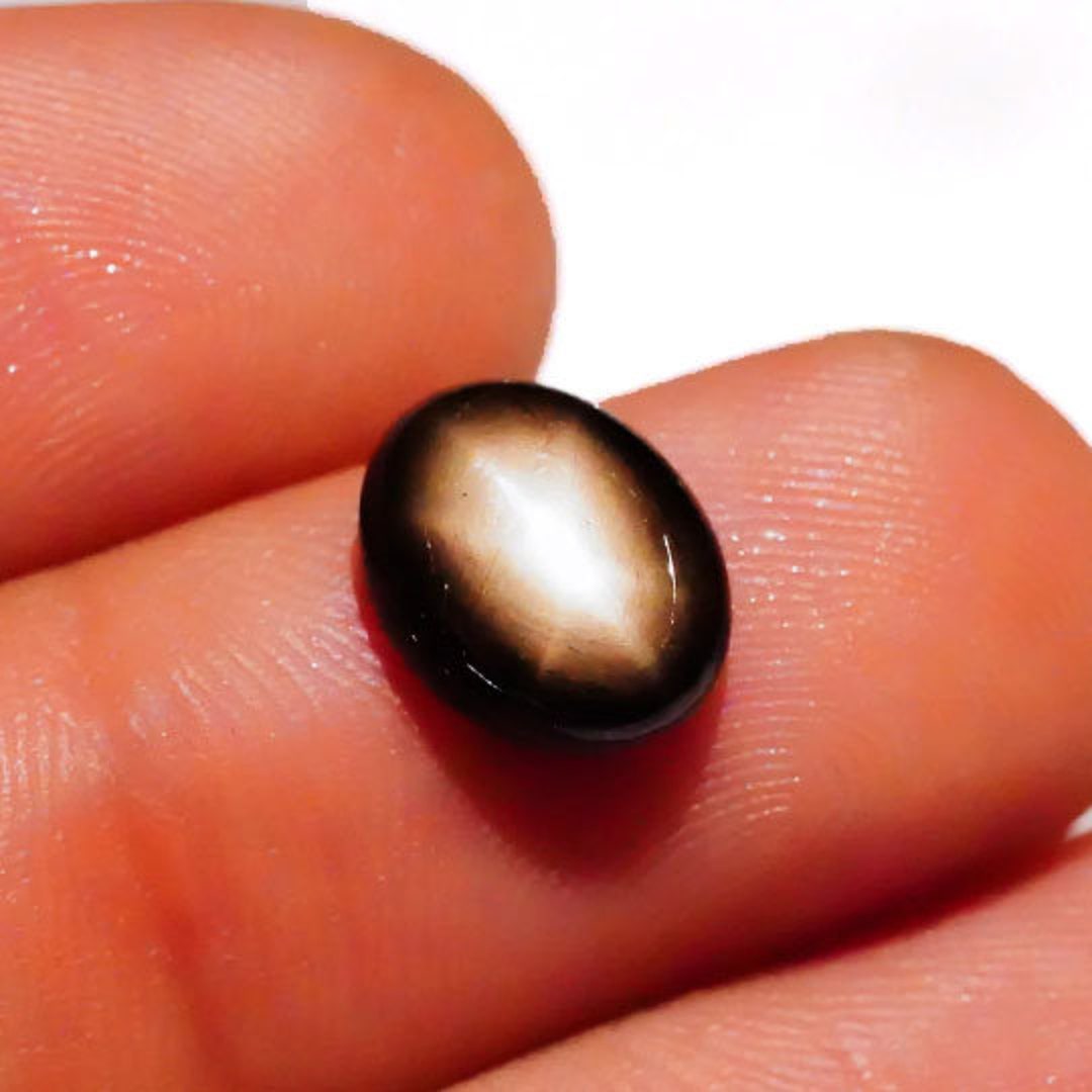 Star Sapphire Cabochon, Loose Stone, Brown Star Sapphire Stone, Jewelry ...