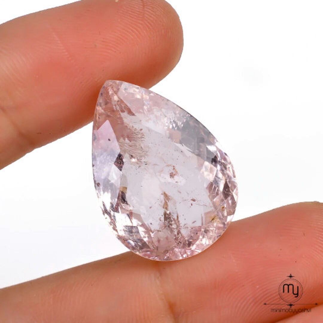 Morganite Gemstone, Morganite Loose Stone, Polished, Semi Precious ...
