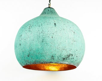Copper Patina Lighting - Etsy