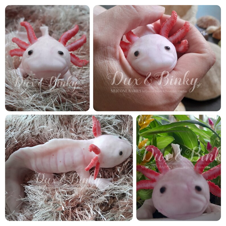 Axolotl Realistic Full Silicone About 7.5 Inches - Etsy