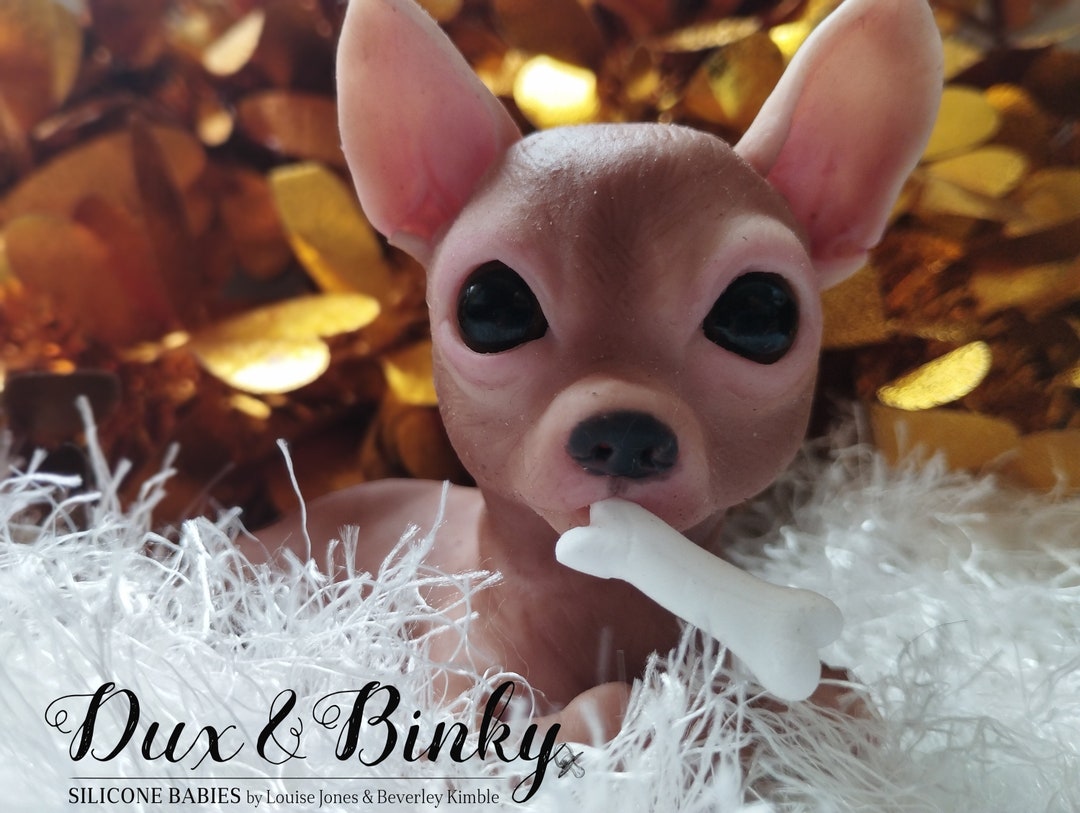 Precious Chihuahua Full Silicone Pup 6 Inches - Etsy
