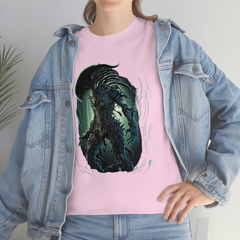 Alien Xenomorph V2 Alien Sci-fi Logo T-shirt Old School Movie Apparel ...