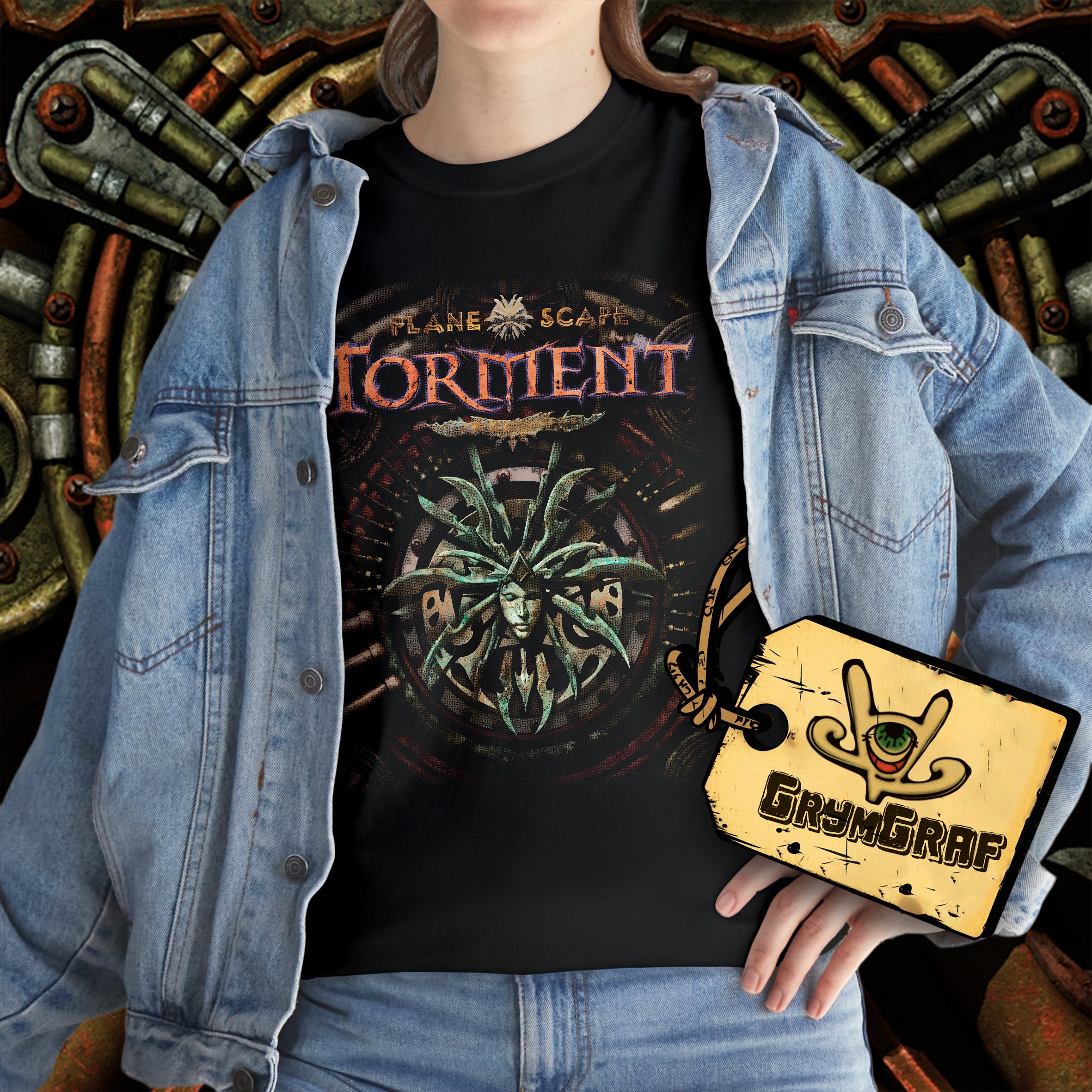 Planescape Torment V4 Planescape Torment Logo T-shirt Old School RPG ...