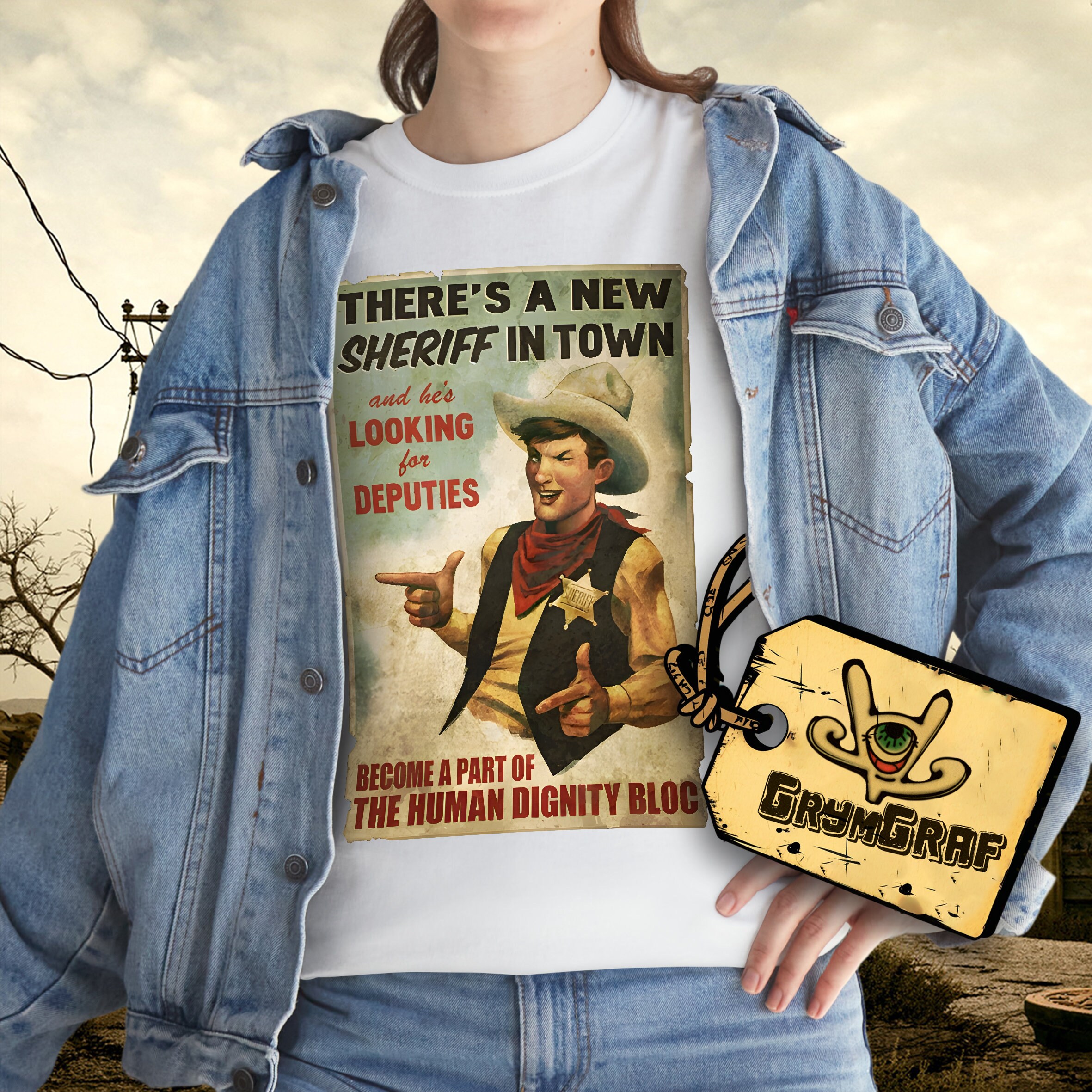 There's a New Sheriff in Town NCR Poster V1 Fallout - Etsy