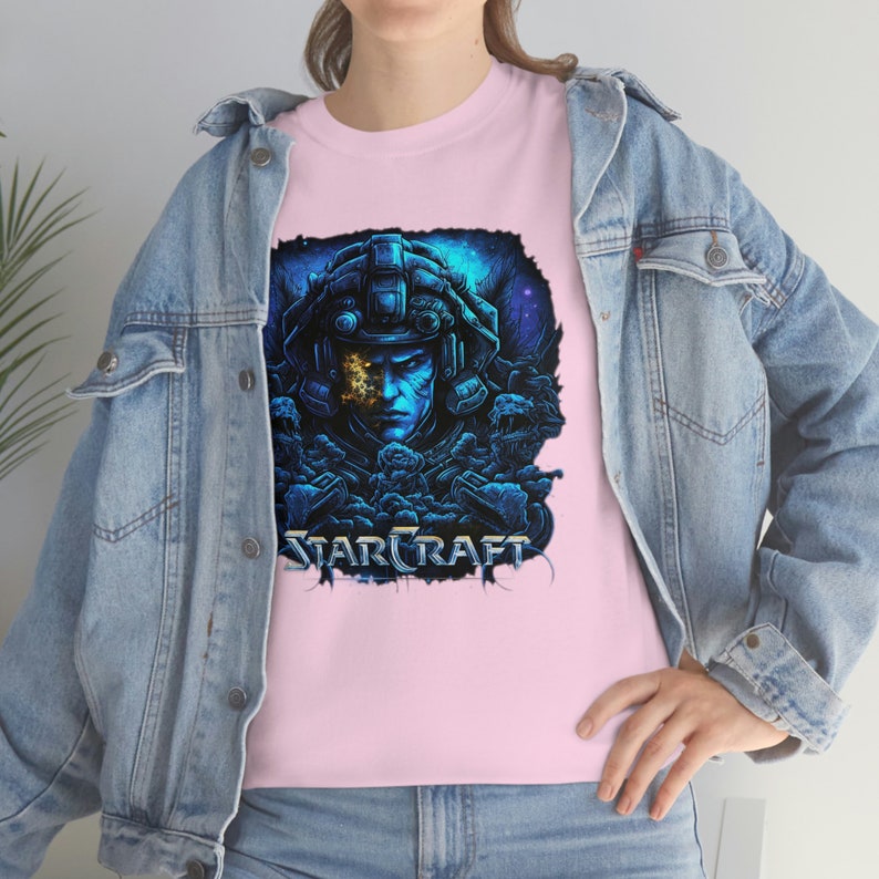Starcraft V2 Logo T-shirt Old School RTS Video Game Apparel - Etsy