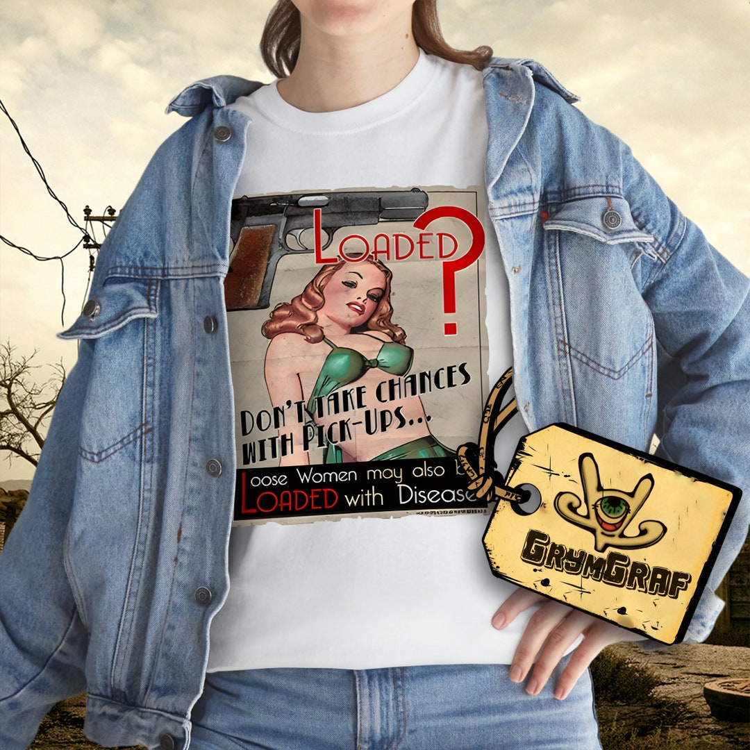 Loaded NCR Poster V1 Fallout Game Logo T-shirt Old - Etsy