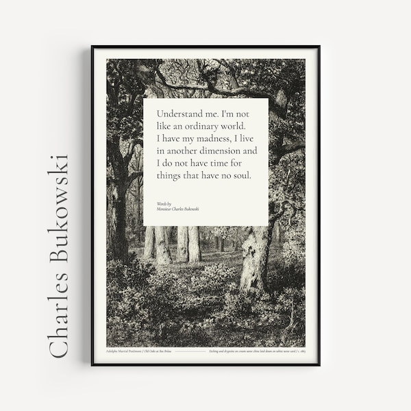 Charles Bukowski - Etsy