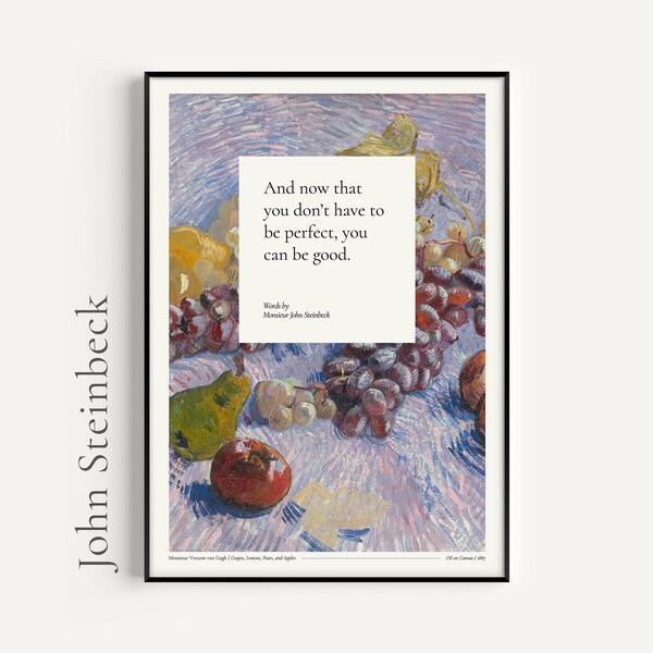 John Steinbeck Quote - Etsy