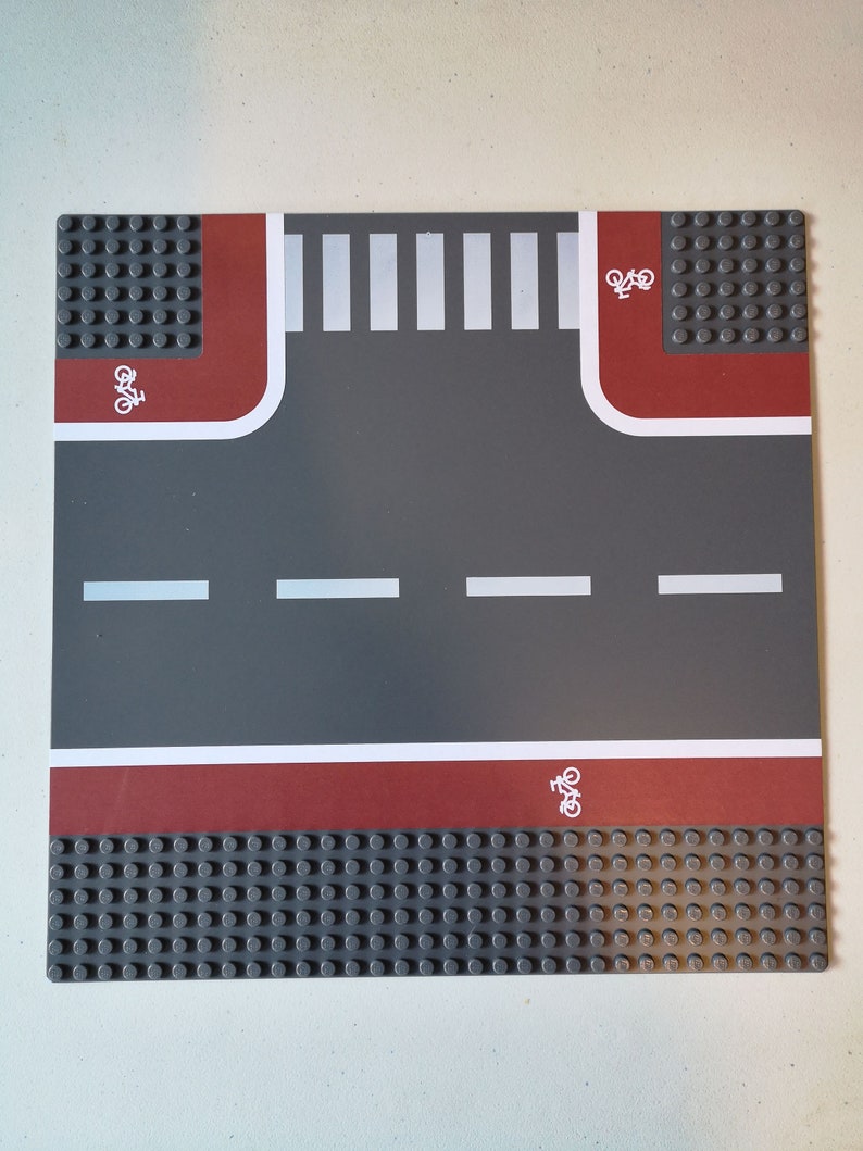 Cycle Lanes for Lego City Road Plates 60236 60237 self - Etsy