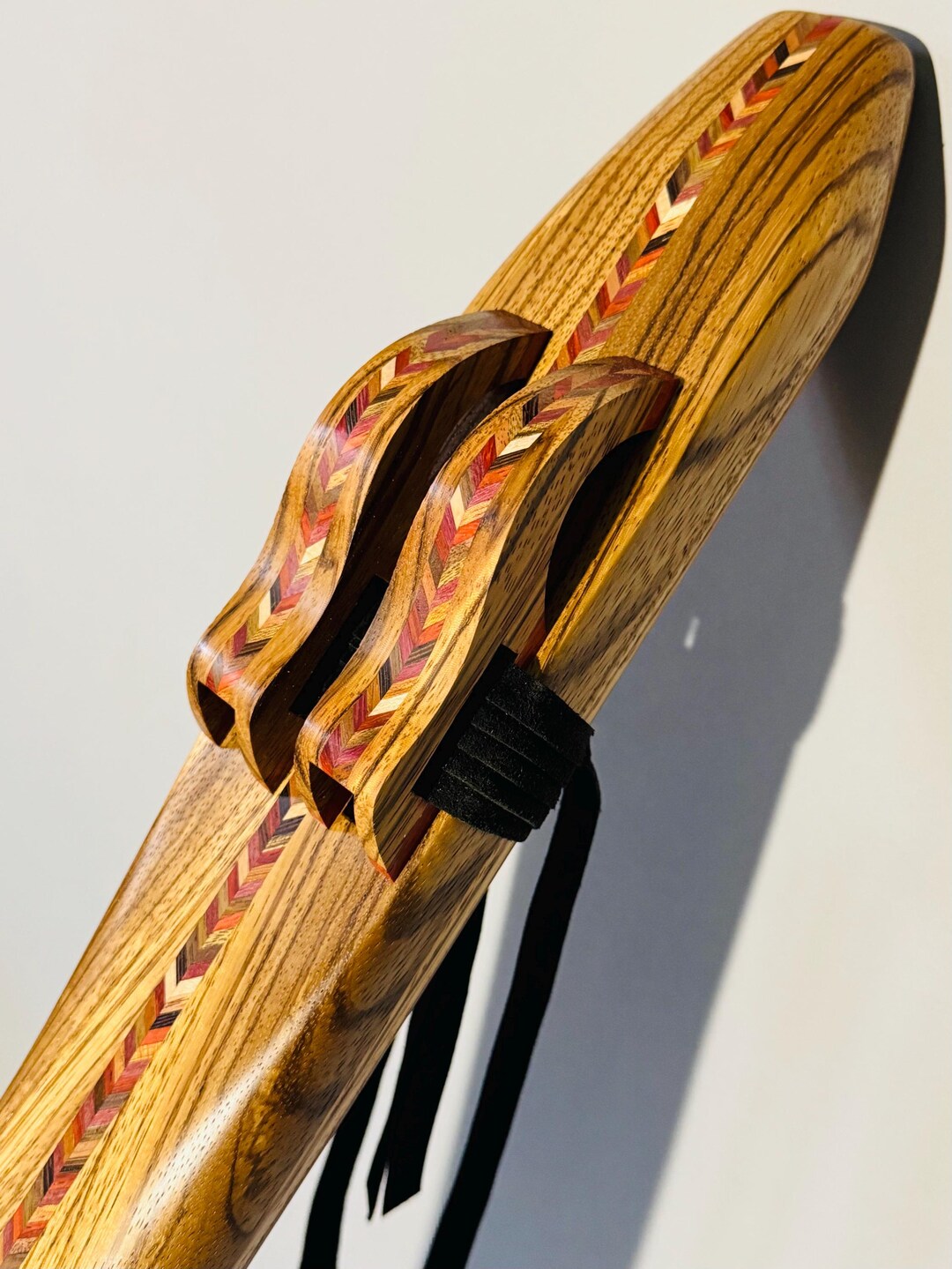 Native Americans Double Bass Flute Zebra D 432hz - Etsy