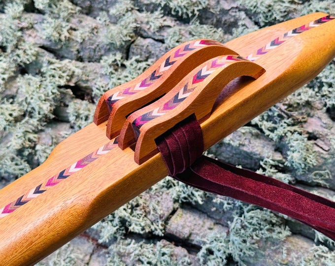 Native Americans Double Flute Teak Wood A 440hz - Etsy