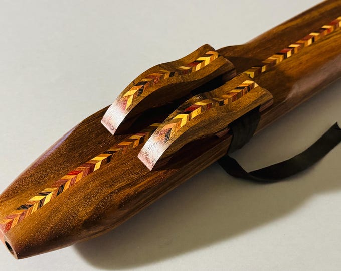 Native Americans Double Bass Flute Amazakoue D 432hz - Etsy