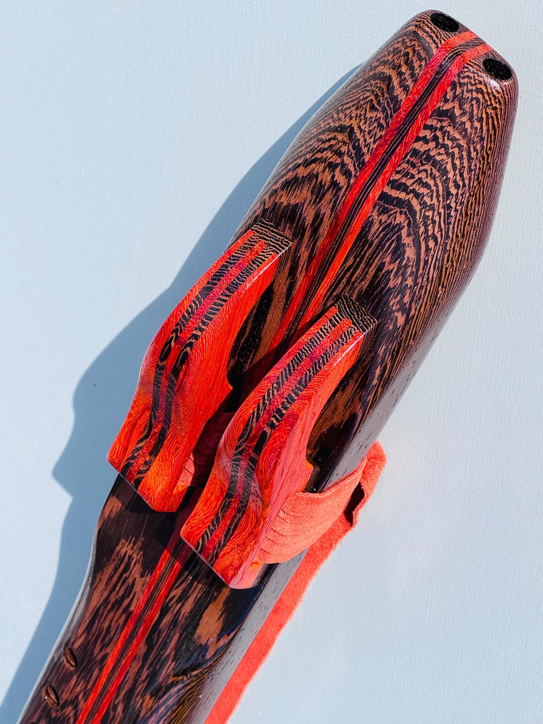 Native American Style Double Flute Wenge G 440hz - Etsy