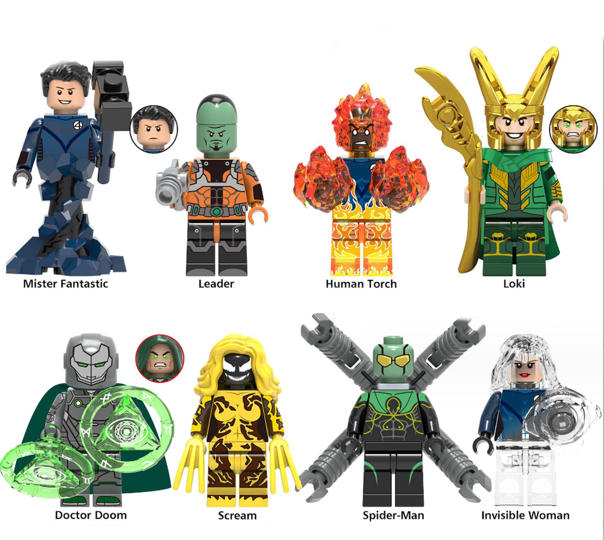 Lego Marvel Human Torch