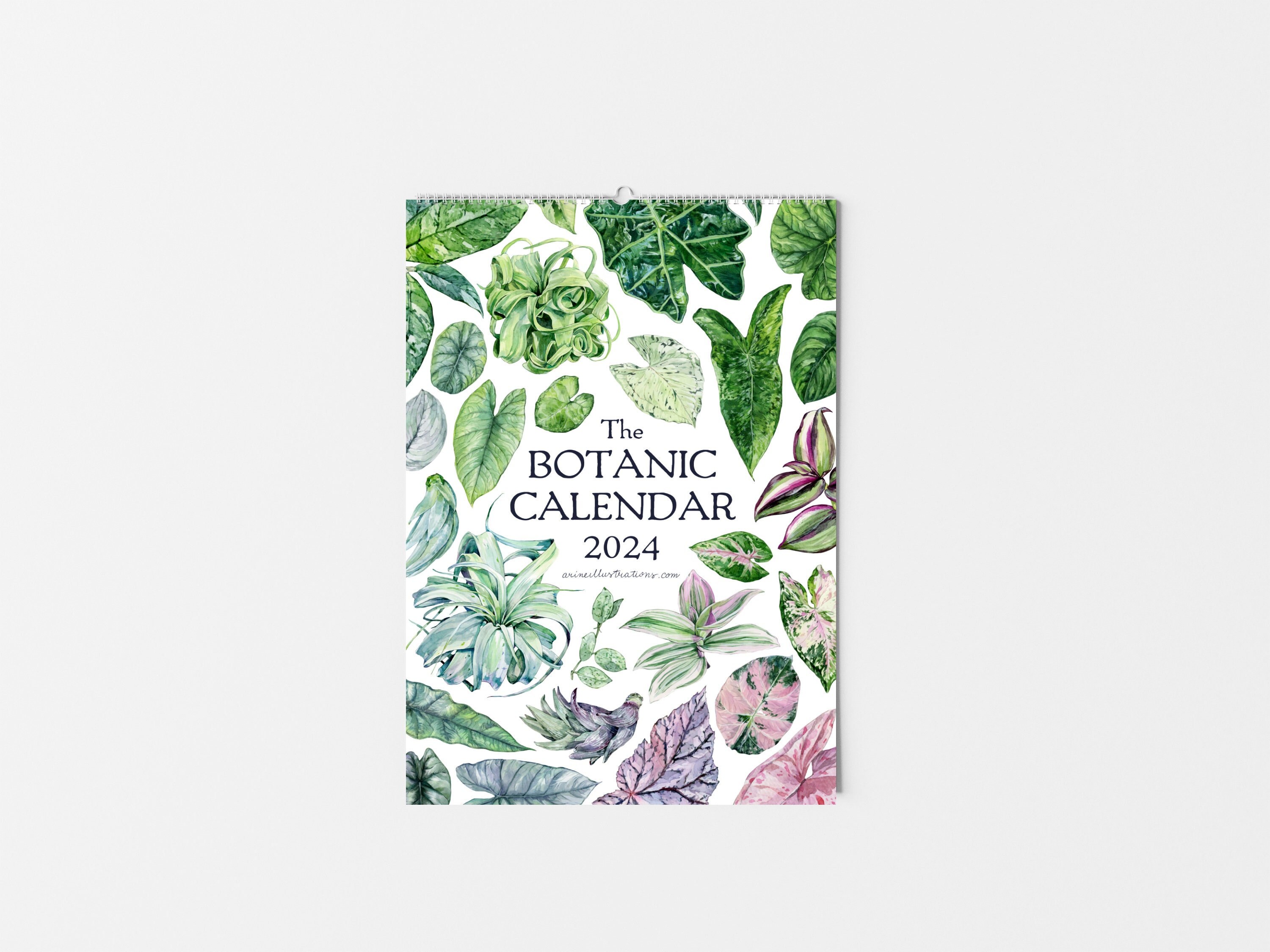 2024 The Botanic Vertical Wall Calendars sold by Gence Jacqueline | SKU ...