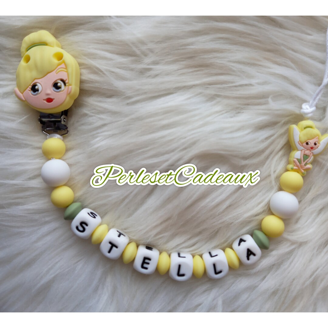 Pacifier Clip Personalized Fairy Silicone Pacifier Baby Birth Gift mum ...