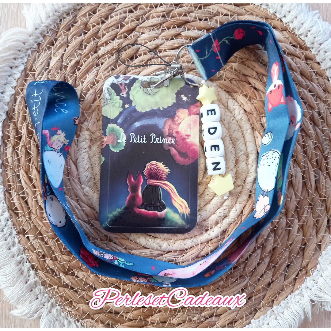 The Little Prince Badge Card Personalized First Name Bus Card, Canteen ...
