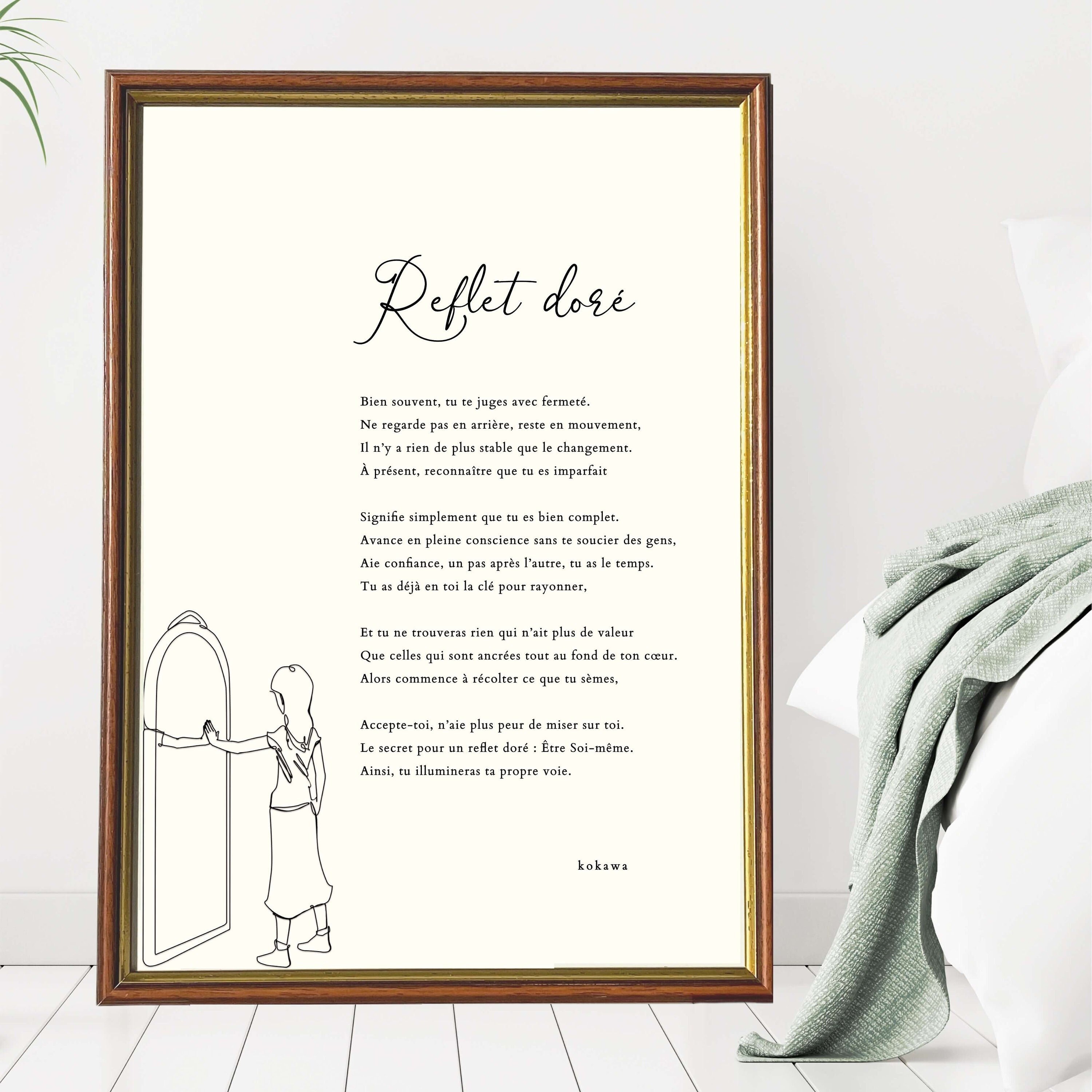 Decorative Wooden Painting Poem Boost His Confidence - Etsy