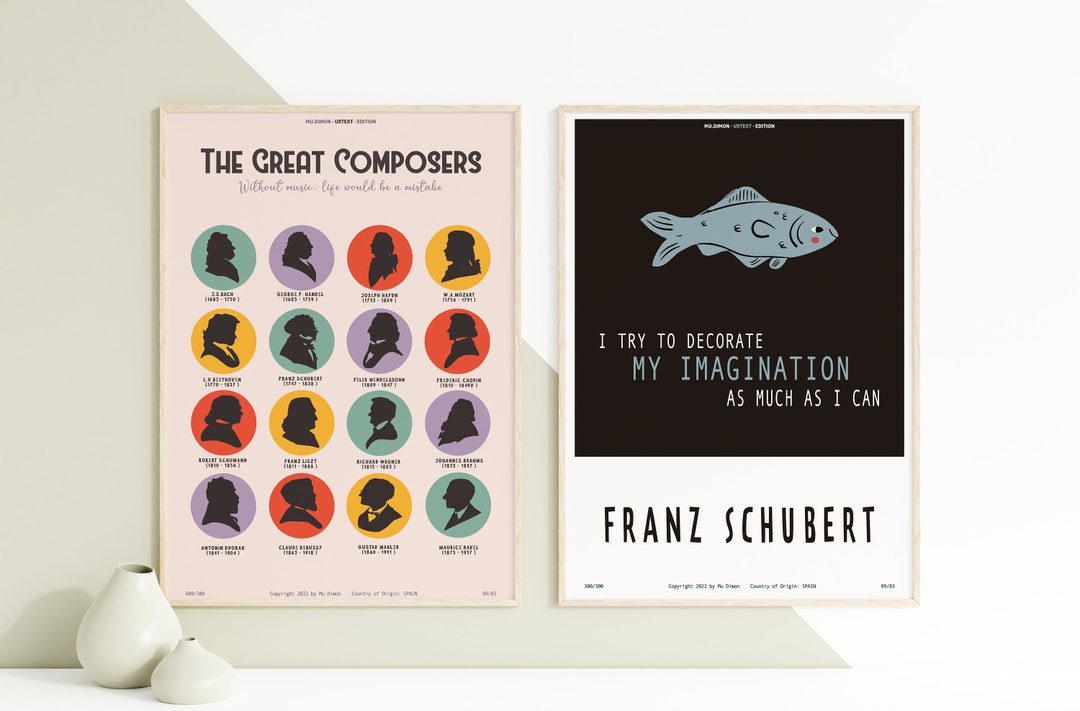 The Great Composers & Schubert. COLLECTION - Two Classical Music ...