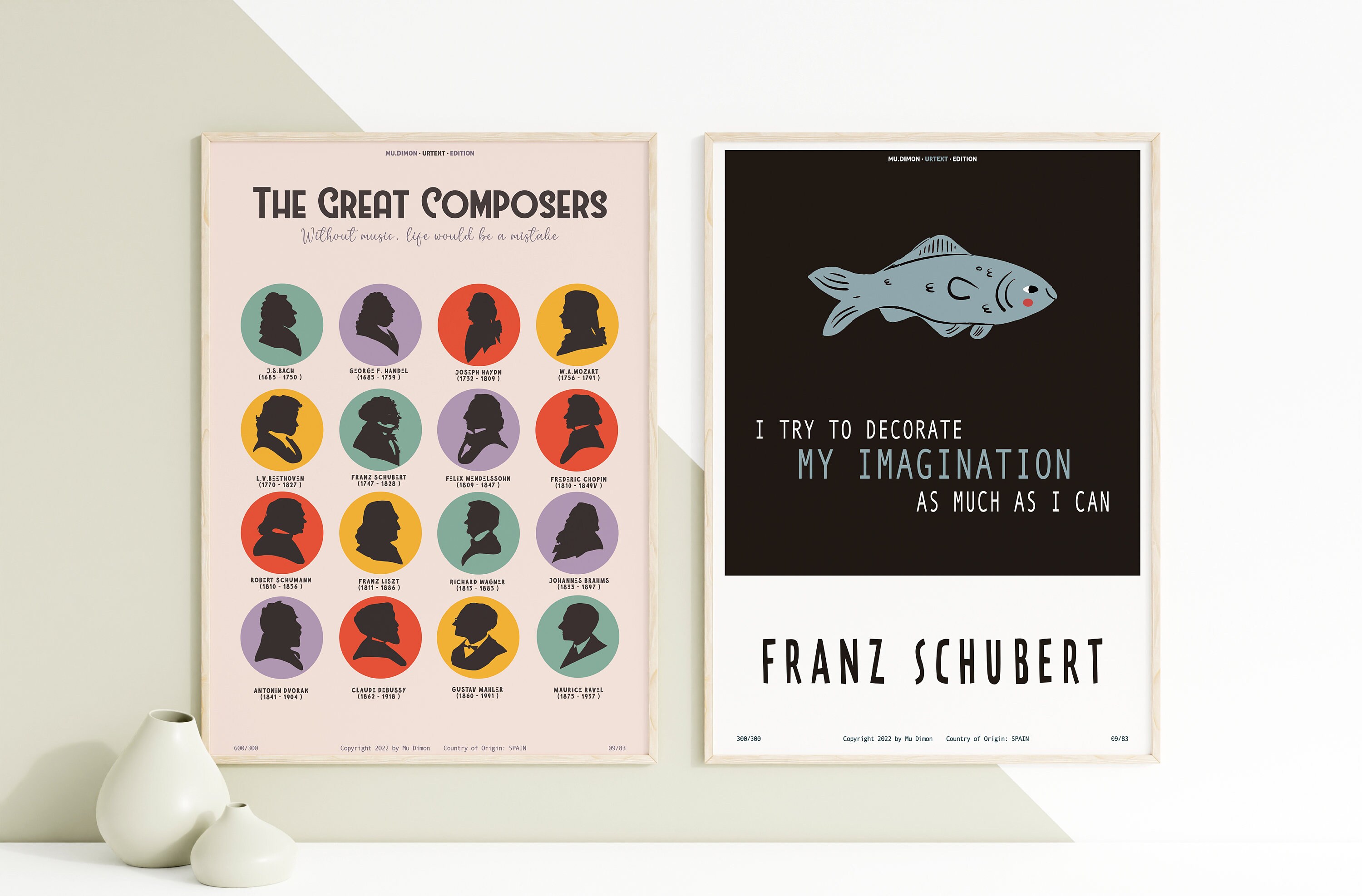 The Great Composers & Schubert. COLLECTION - Two Classical Music ...