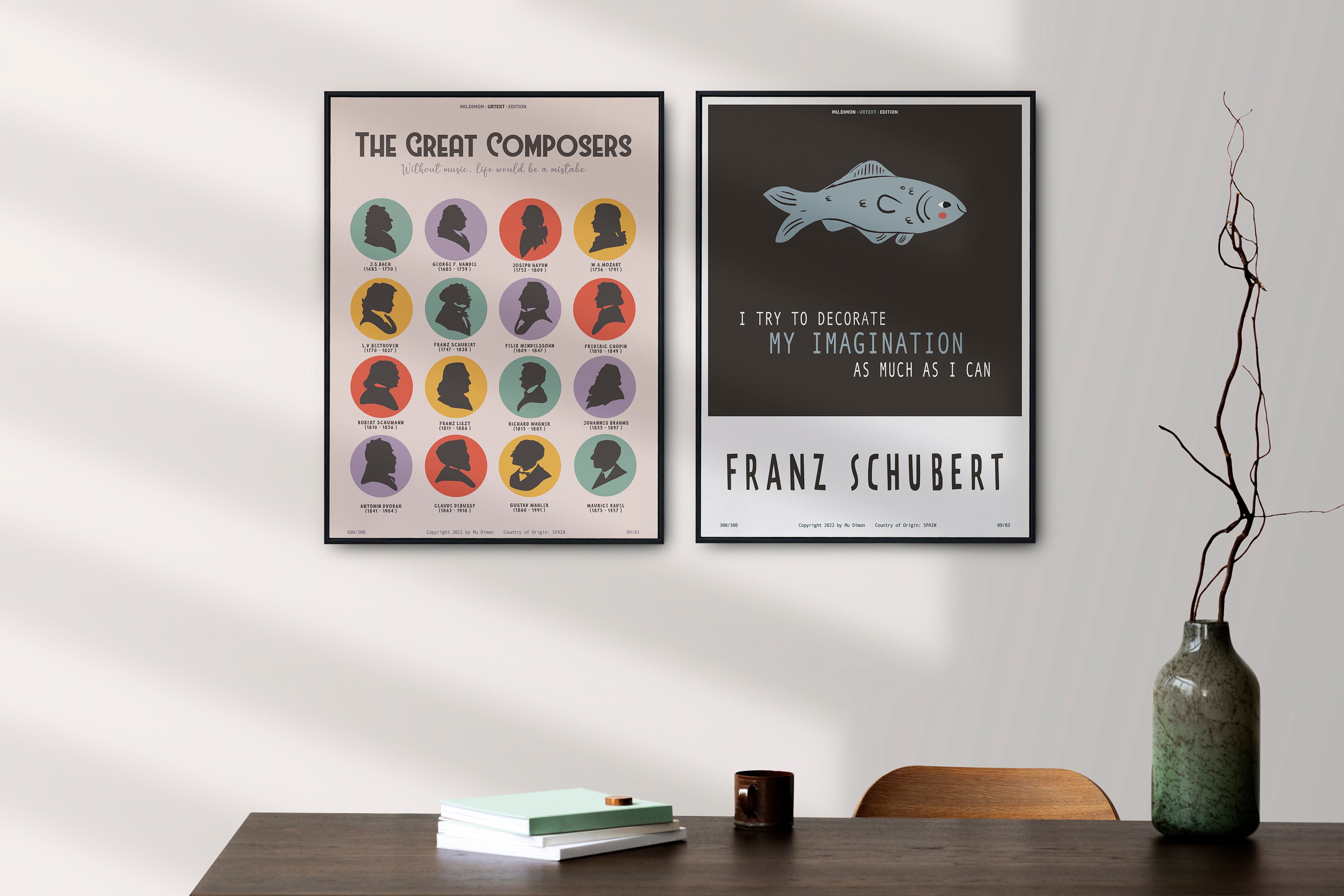 The Great Composers & Schubert. COLLECTION - Two Classical Music ...