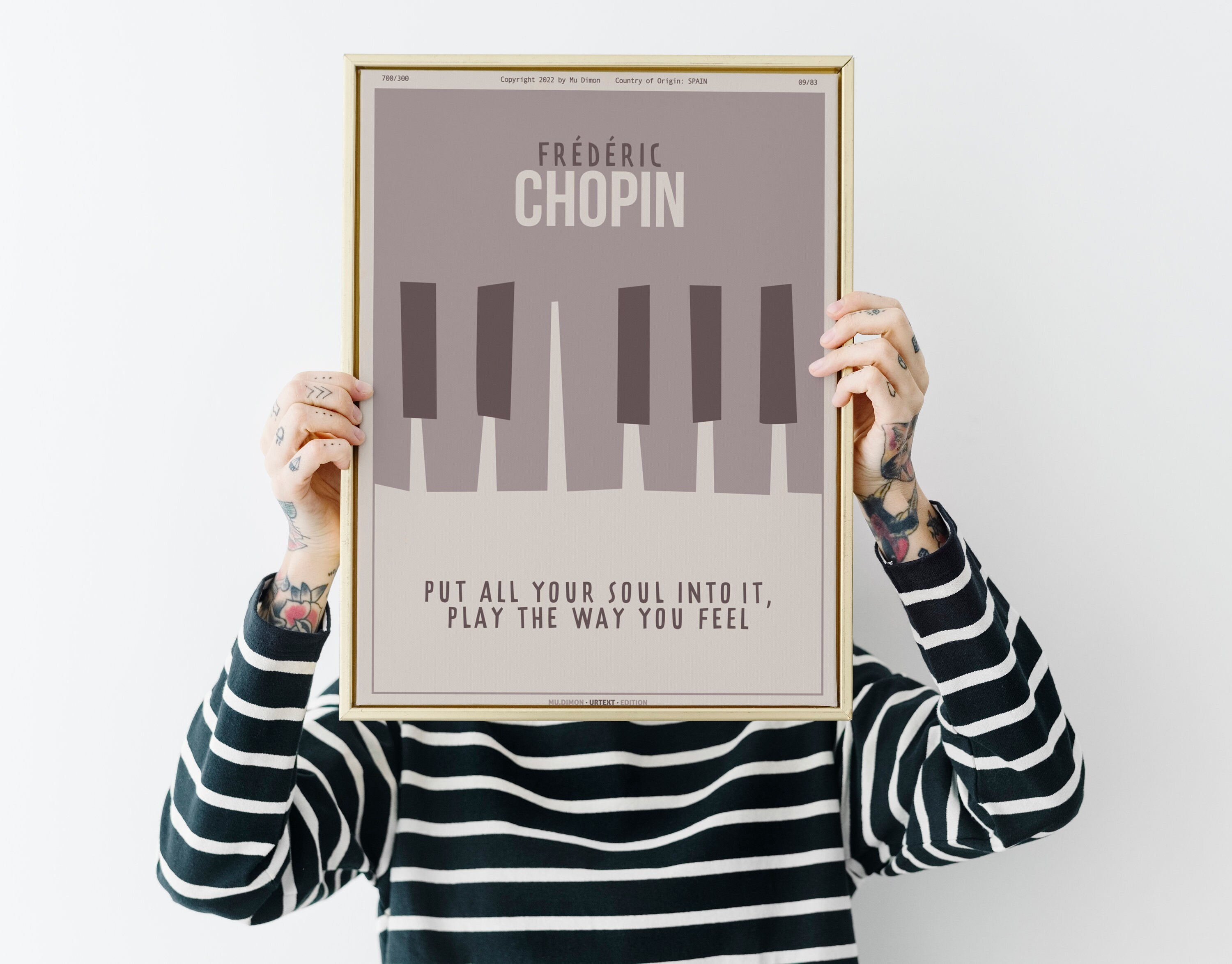 Chopin Classical Music Poster Music Wall Art Musicians - Etsy
