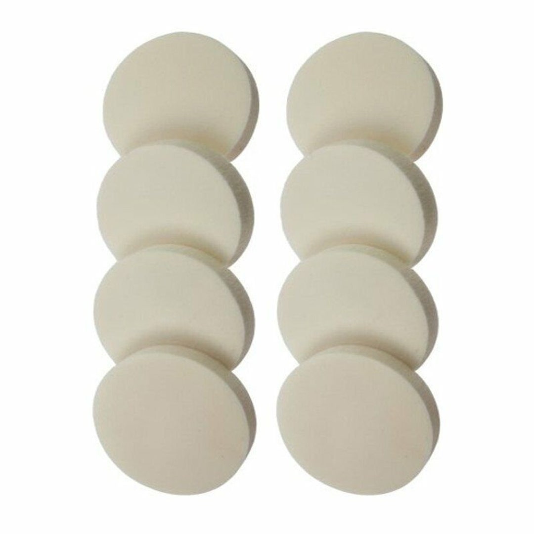 8 Round Face Make up Beauty Blending Sponges Foundation Applicator ...